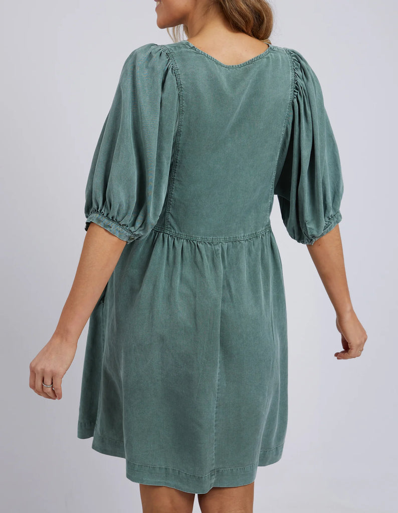Bliss Washed Dress - Clover – OllieandI