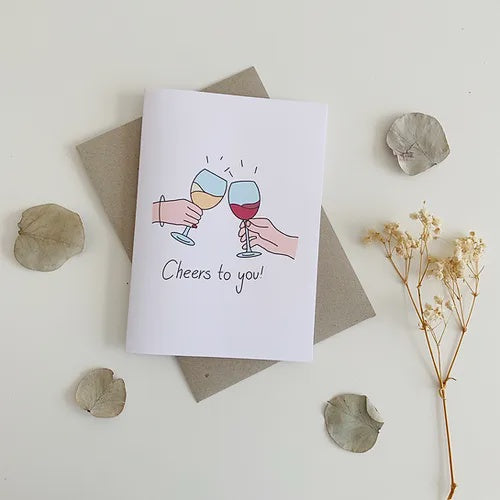 Cheers To You - Card – OllieandI