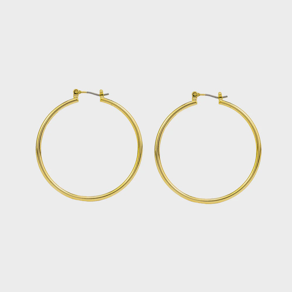 Samantha Hoops Gold- Medium – OllieandI